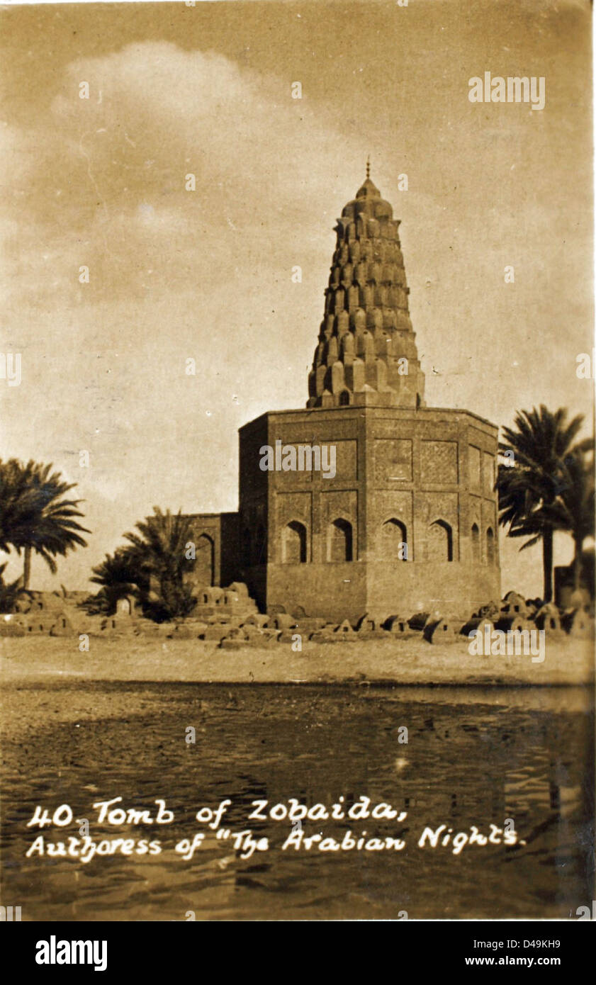 This photograph by Edwin Newman captures the Tomb of Zobaida, the ...