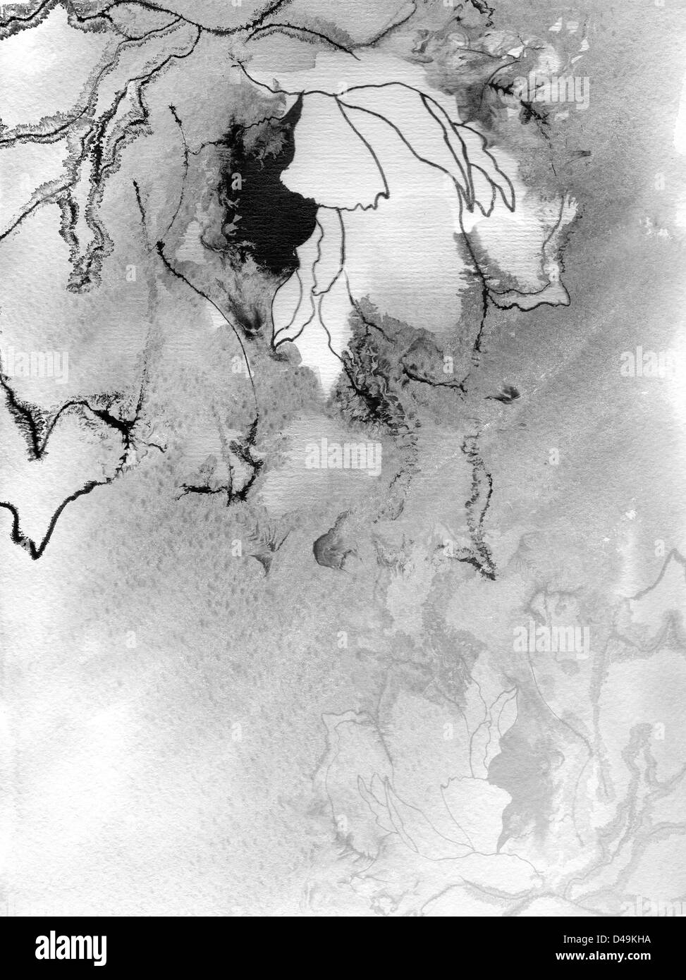 White paper background decorated Black and White Stock Photos & Images ...