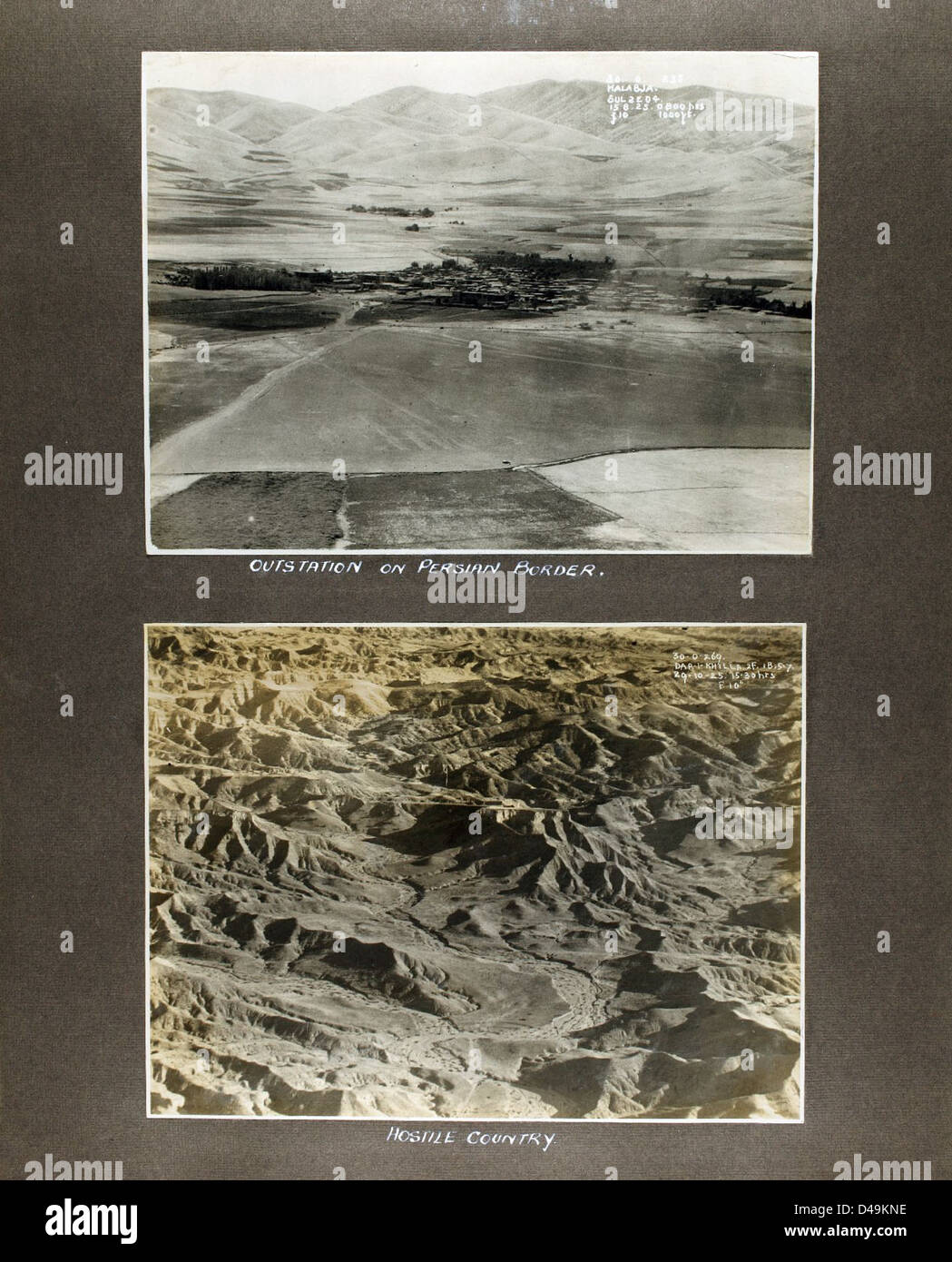 This photograph, taken by Edwin Newman, shows the vast Cairo Desert in ...