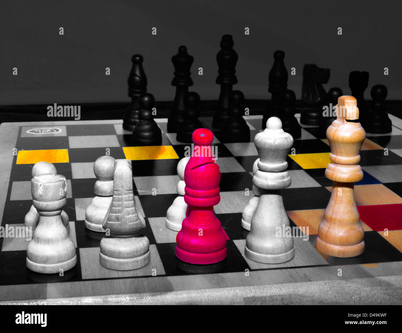 the red bishop Stock Photo - Alamy