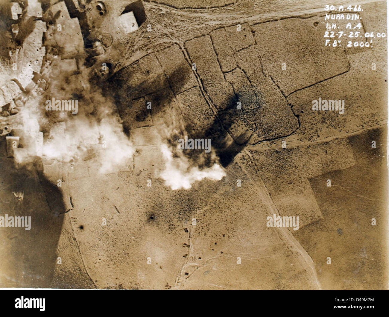 The image captures a significant moment from World War II, depicting ...