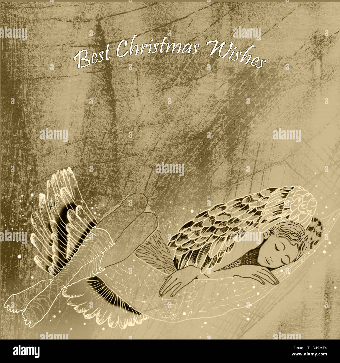 Sleeping angel and night hi-res stock photography and images - Alamy