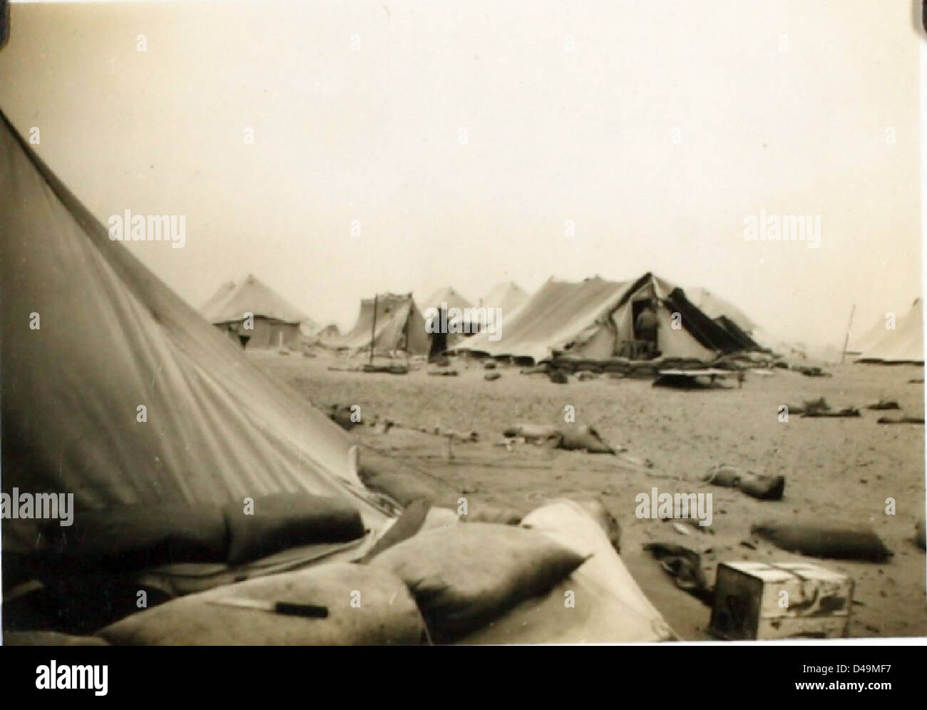 This photograph taken by Edwin Newman shows RAF operations at the 135 ...