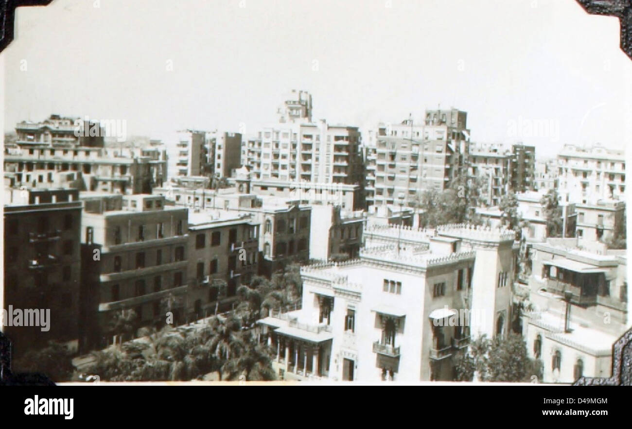 This photograph by Edwin Newman captures an RAF aircraft in the Cairo ...