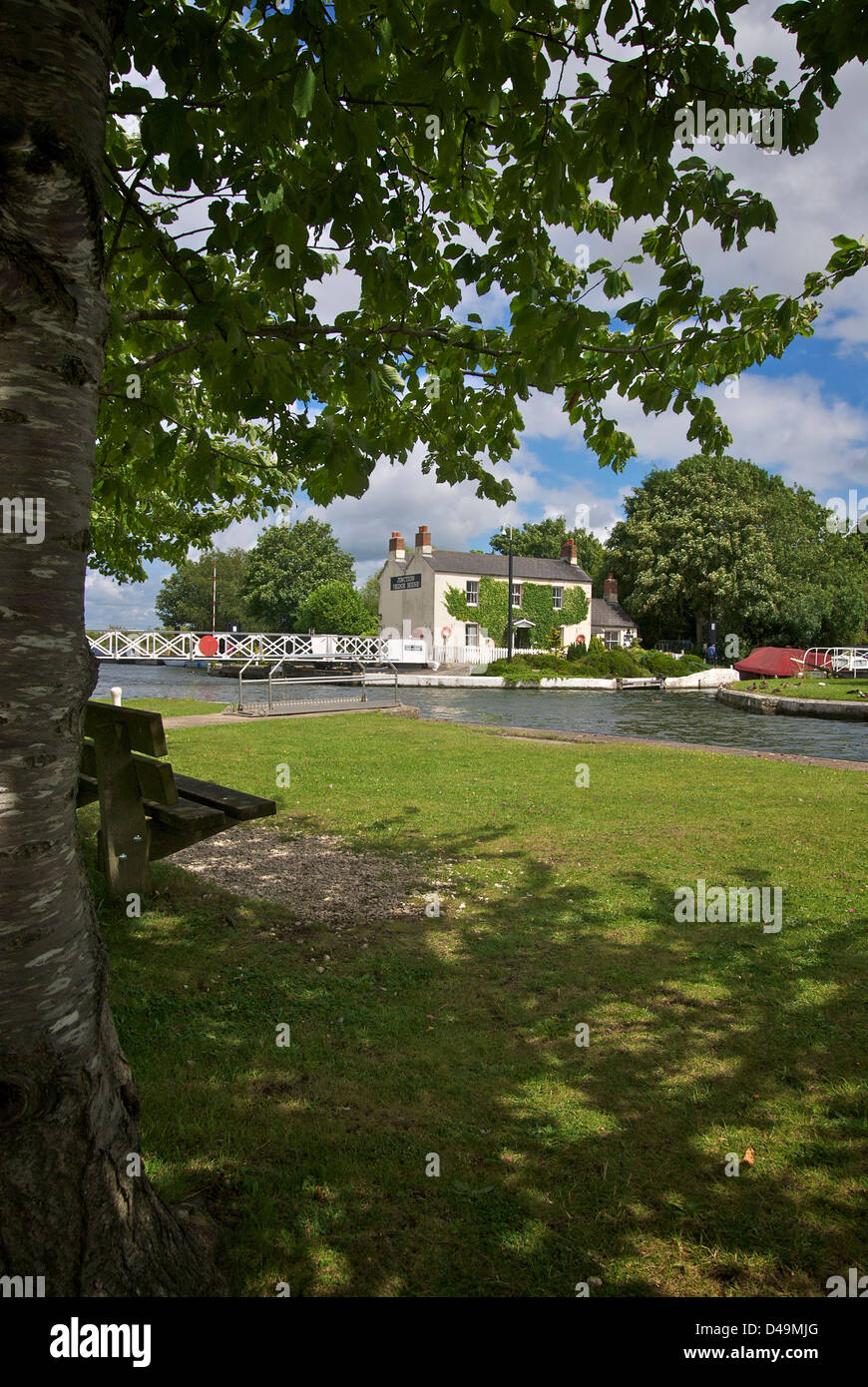 Saul Junction Gloucestershire UK Sharpness Canal Stock Photo - Alamy