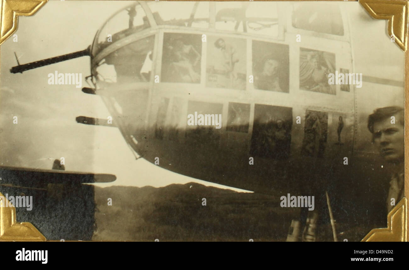 William Tascher served with the 341st Bomb Group during World War II ...