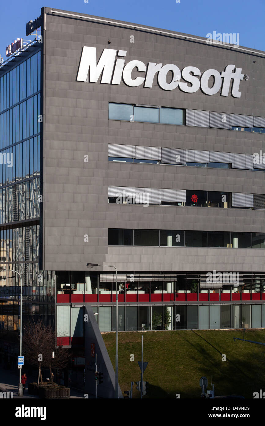 Microsoft Headquarter Building Icon Logo High Resolution Stock ...