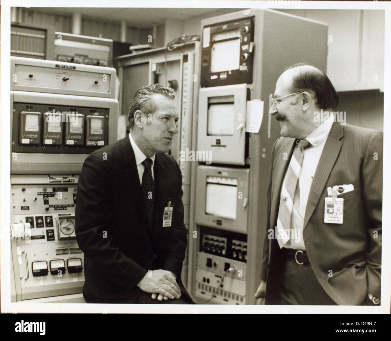 This photograph captures Roy Standefer, a prominent figure associated ...