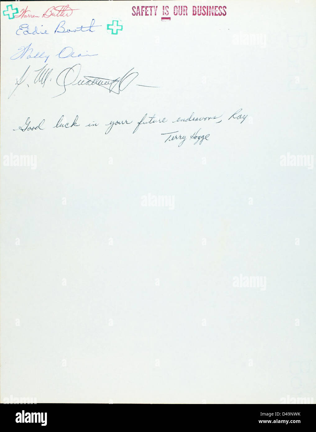 This image, labeled Standefer 00073, features Roy Standefer, an ...