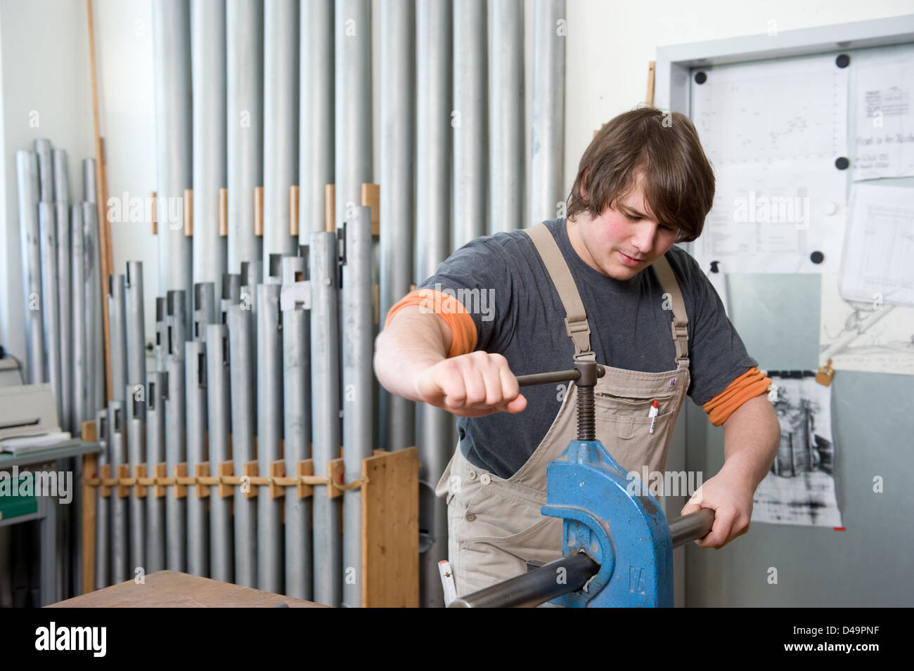 Organ builder hi-res stock photography and images - Alamy