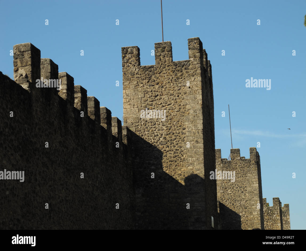 Tower merlons hi-res stock photography and images - Alamy