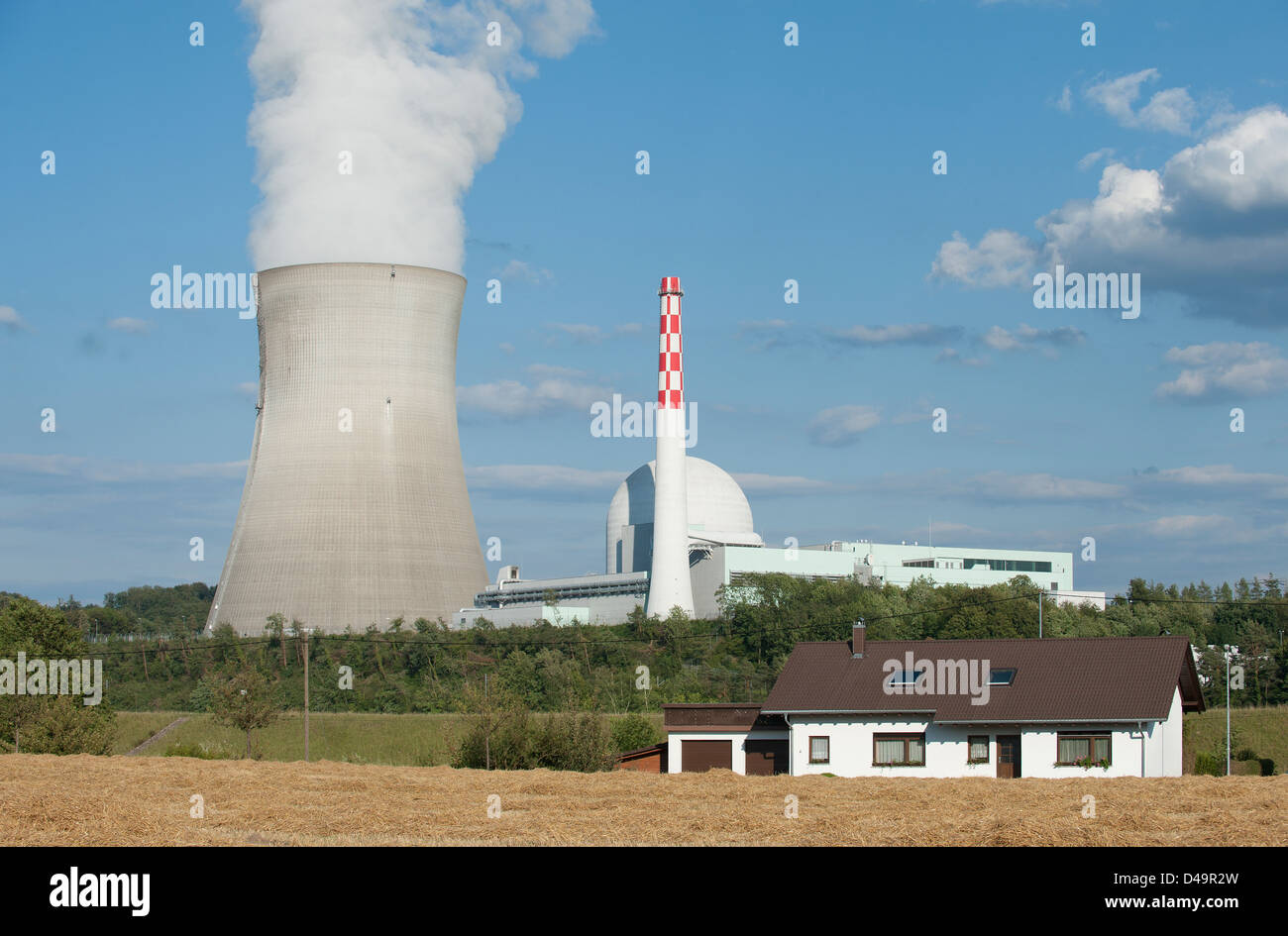 Leibstadt, Switzerland, NPP Leibstadt Stock Photo - Alamy