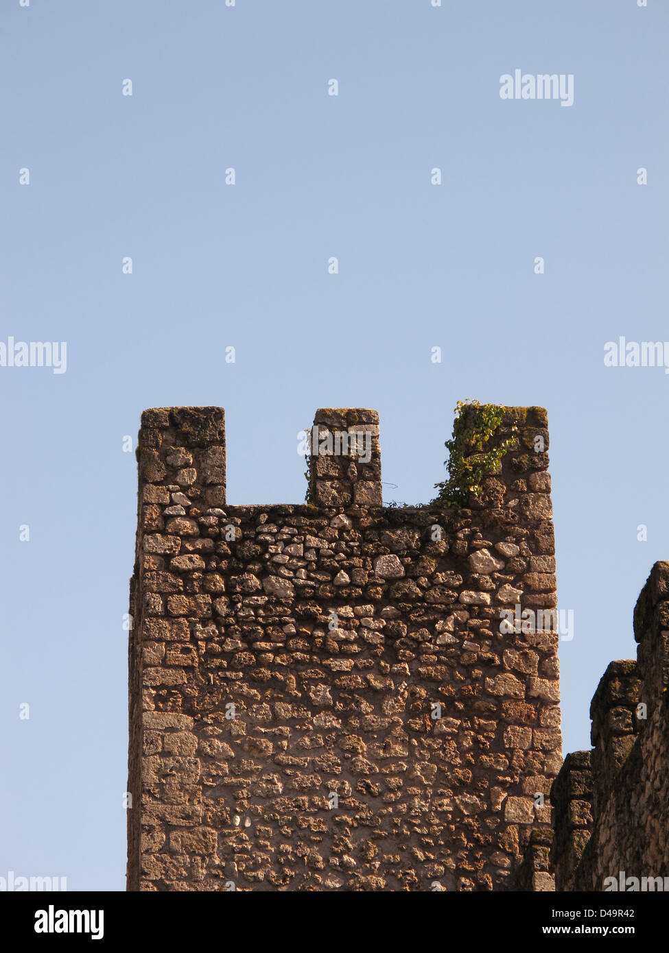 Rieti castle with merlons Italy Stock Photo - Alamy