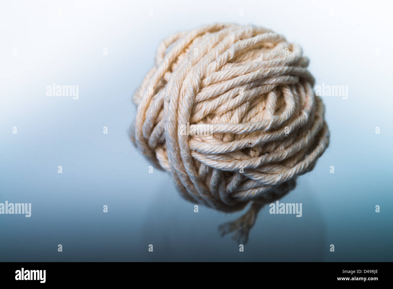 This is an image of a small ball of string Stock Photo - Alamy
