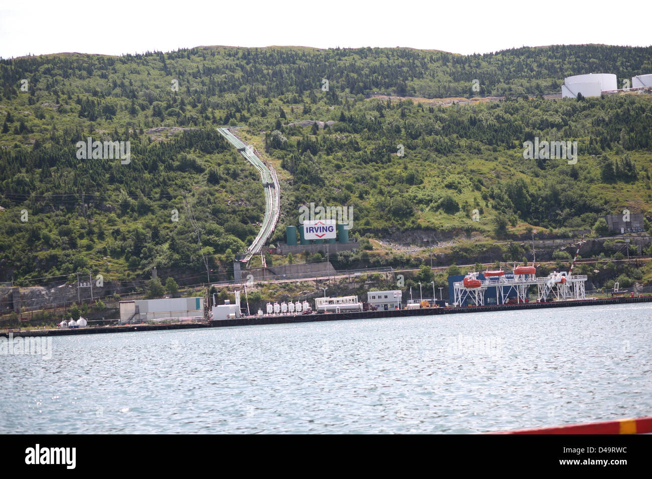 An Irving Marine Terminal in St John's Newfoundland Stock Photo - Alamy