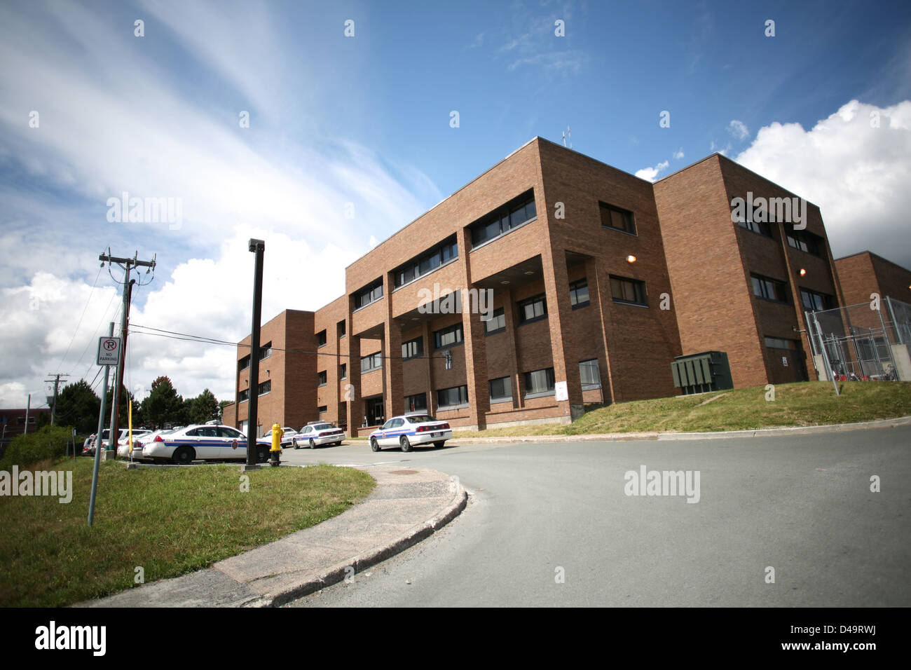 The Royal Newfoundland Constabulary (RNC) police headquaters in St John ...