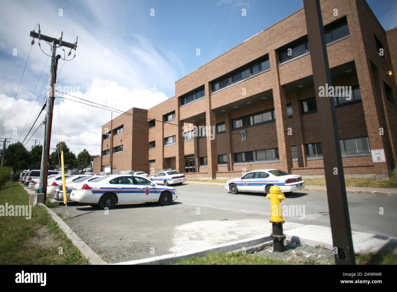 The Royal Newfoundland Constabulary (RNC) police headquaters in St John ...