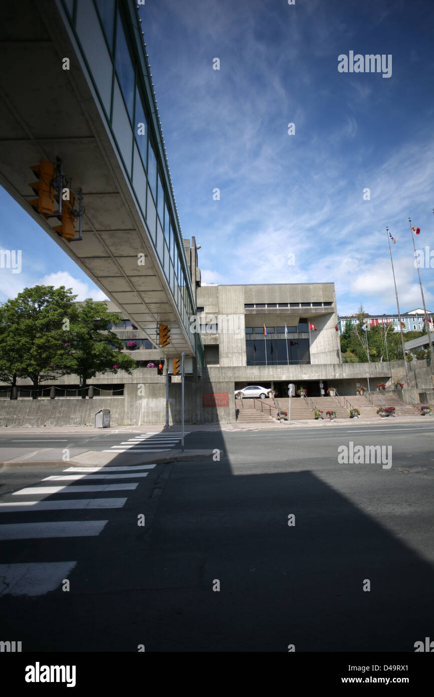 The CIty Hall building in St John's,Newfoundland Stock Photo - Alamy