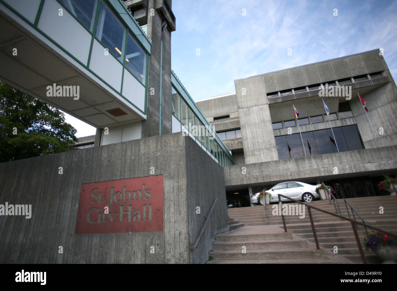 The CIty Hall building in St John's,Newfoundland Stock Photo - Alamy