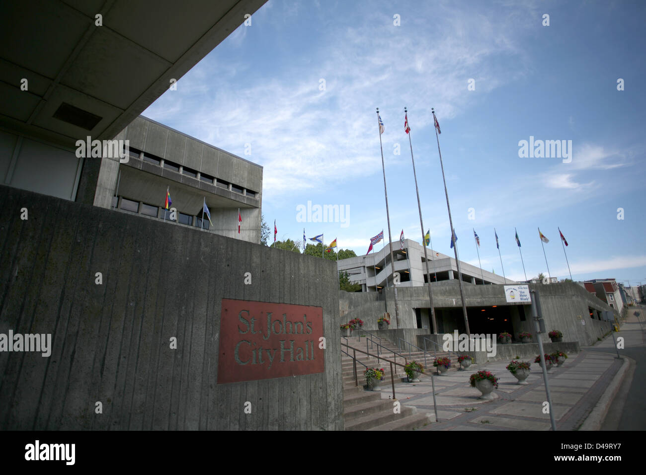 The CIty Hall building in St John's,Newfoundland Stock Photo - Alamy