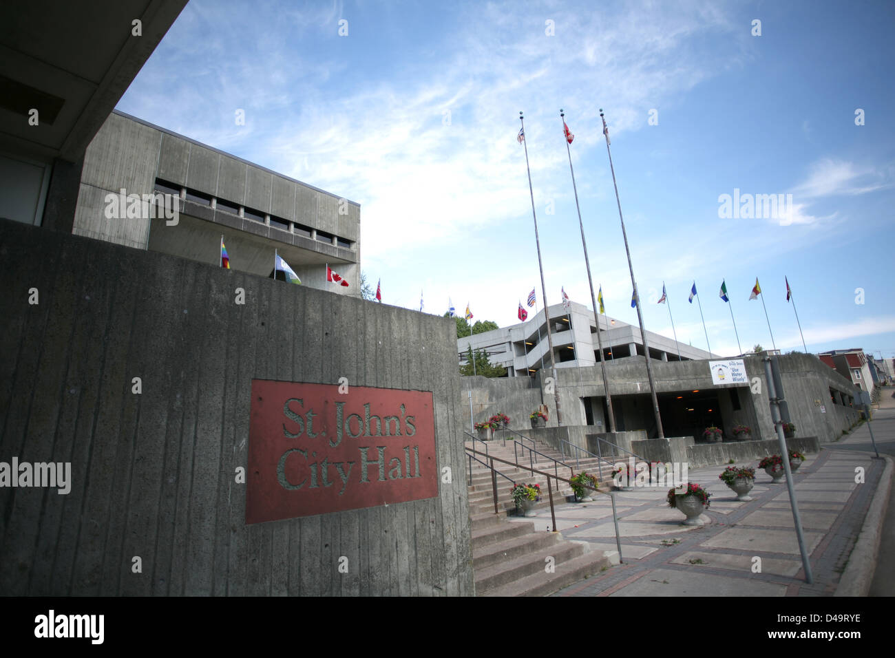 The CIty Hall building in St John's,Newfoundland Stock Photo - Alamy