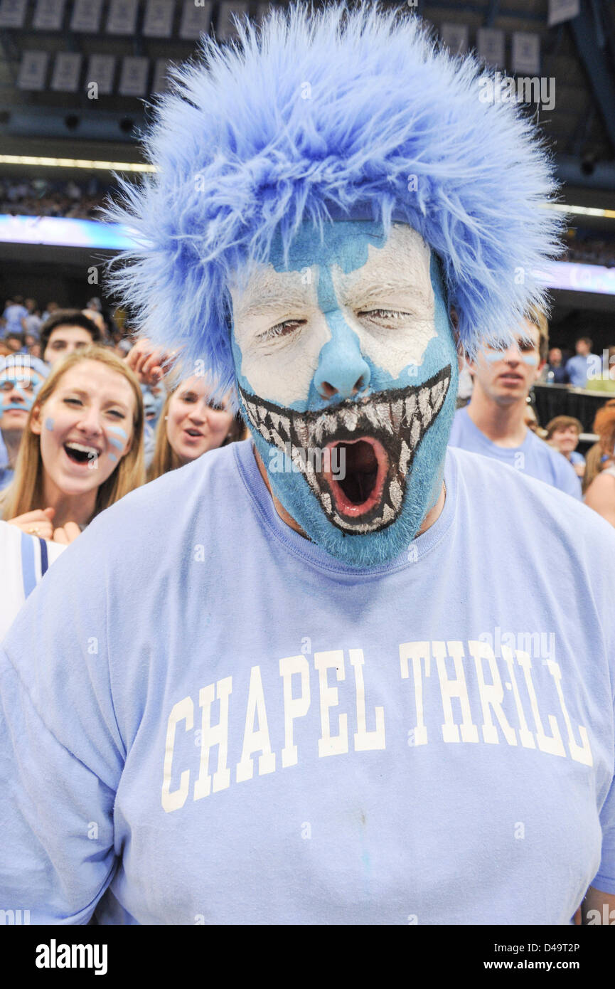North carolina tar heels fans hi-res stock photography and images - Alamy