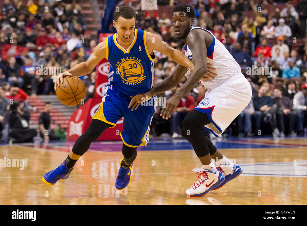 March 2, 2013: Golden State Warriors point guard Stephen Curry (30) in ...