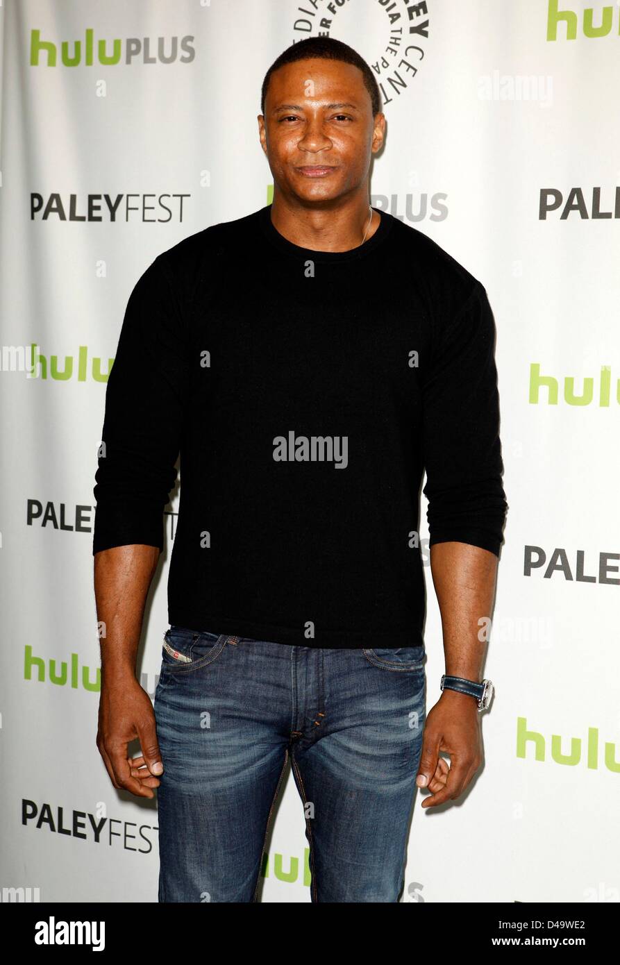 Los Angeles, USA. 9th March, 2013. David Ramsey at arrivals for ARROW ...