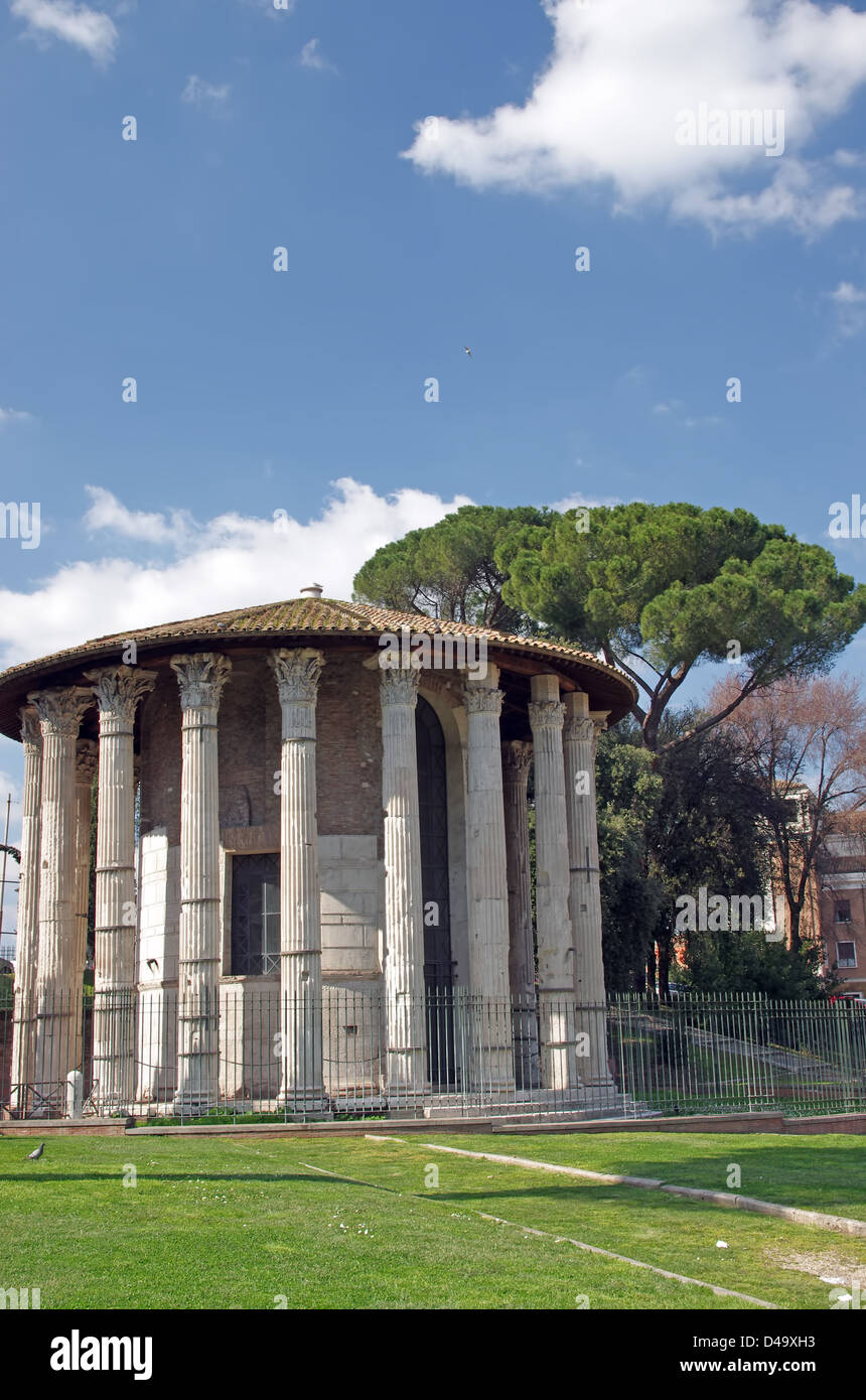 View to temple of hercules victor hi-res stock photography and images ...