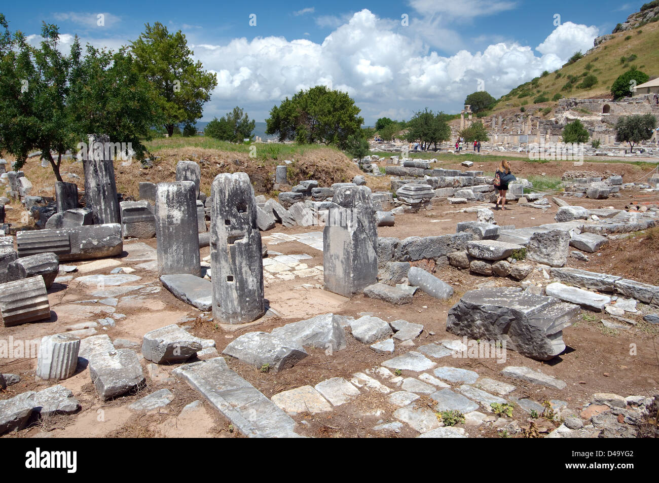 Antique city of Ephesus, Efes, Turkey, Western Asia Stock Photo - Alamy