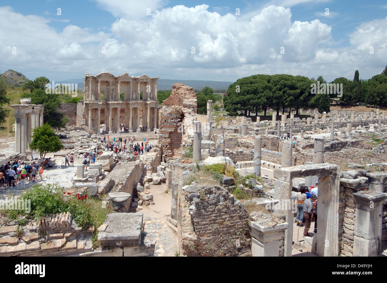 Antique city of Ephesus, Efes, Turkey, Western Asia Stock Photo - Alamy