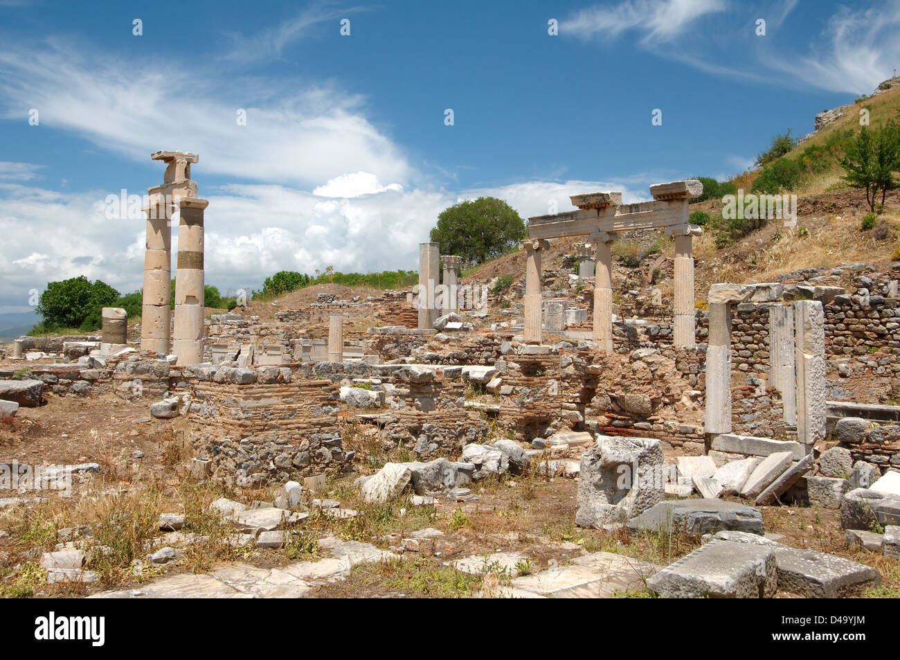 Antique city of Ephesus, Efes, Turkey, Western Asia Stock Photo - Alamy