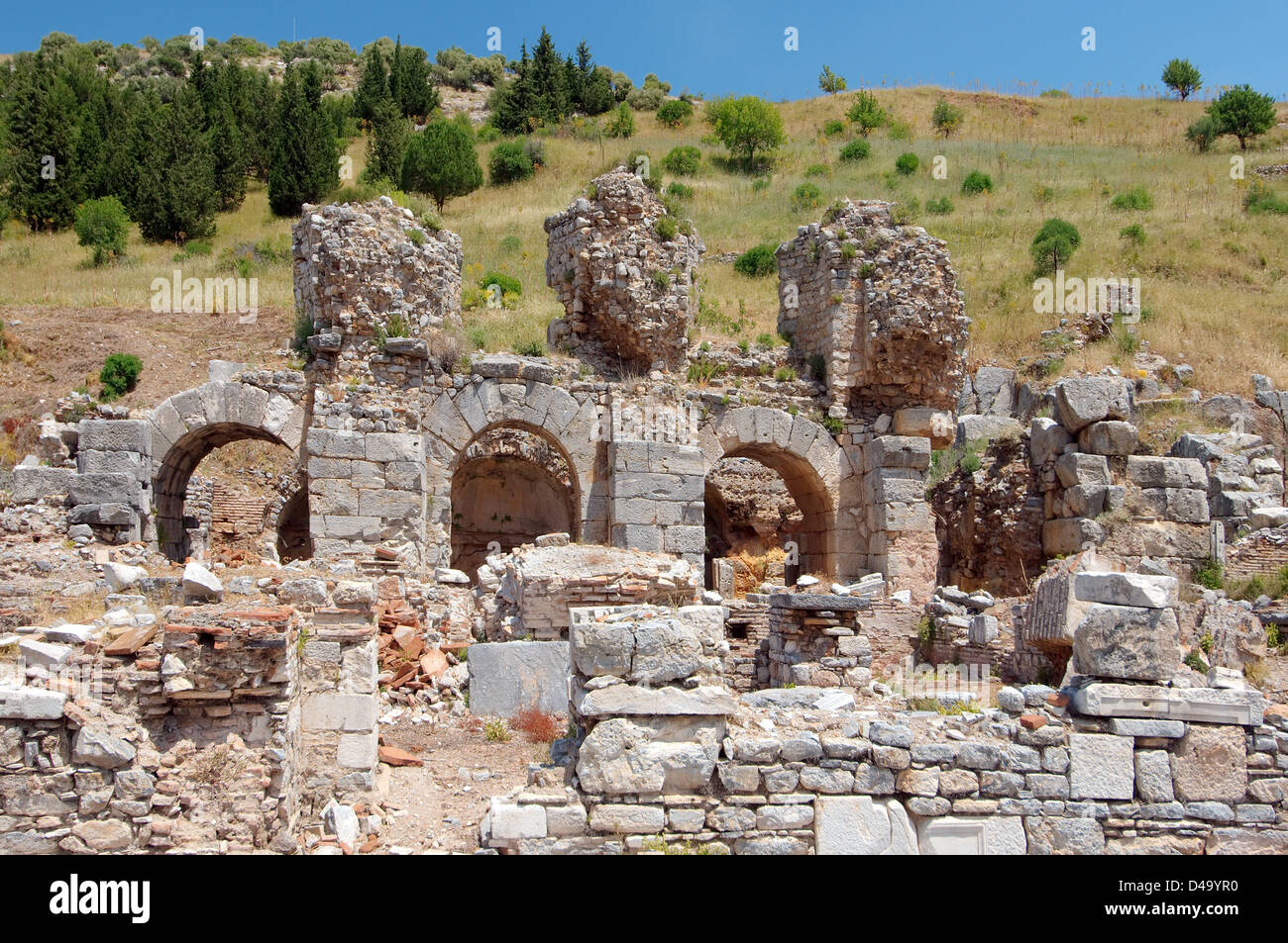 Antique city of Ephesus, Efes, Turkey, Western Asia Stock Photo - Alamy