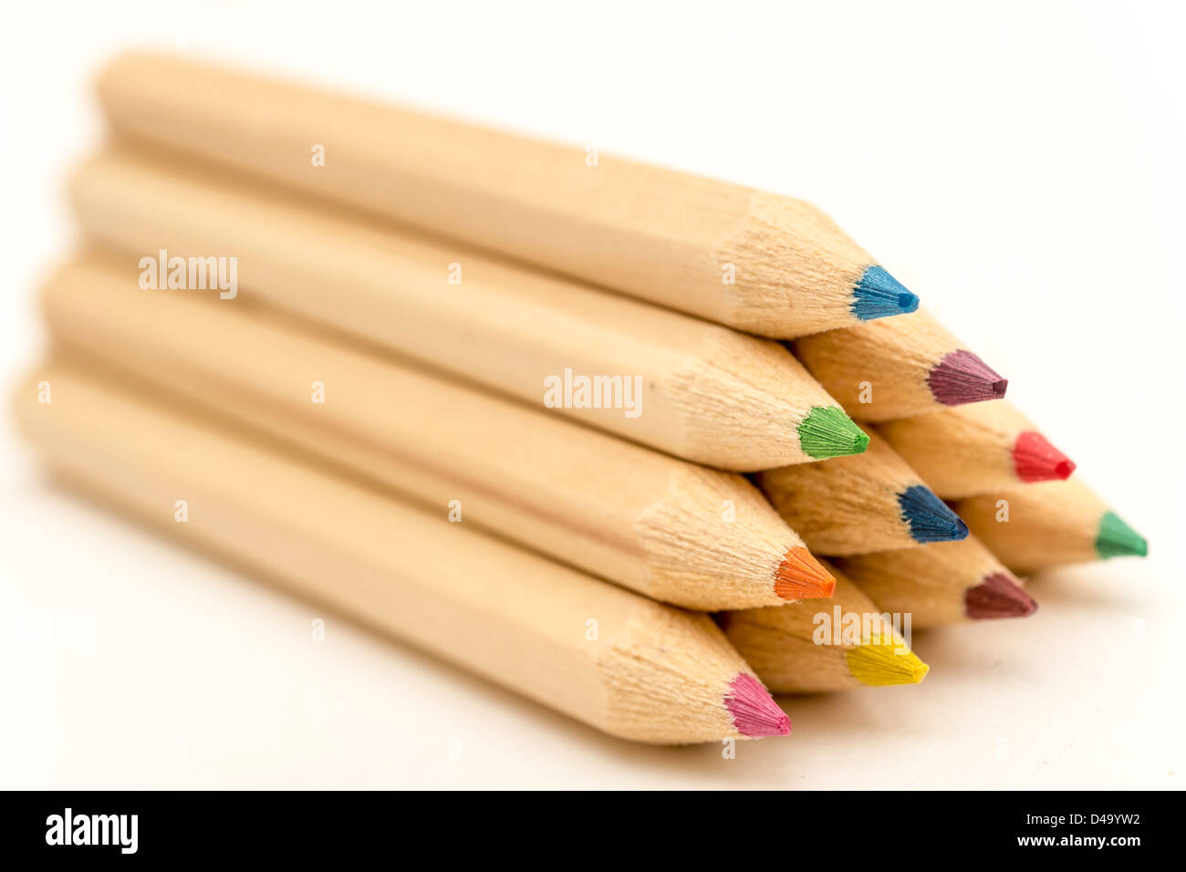 Pencil pyramid hi-res stock photography and images - Alamy