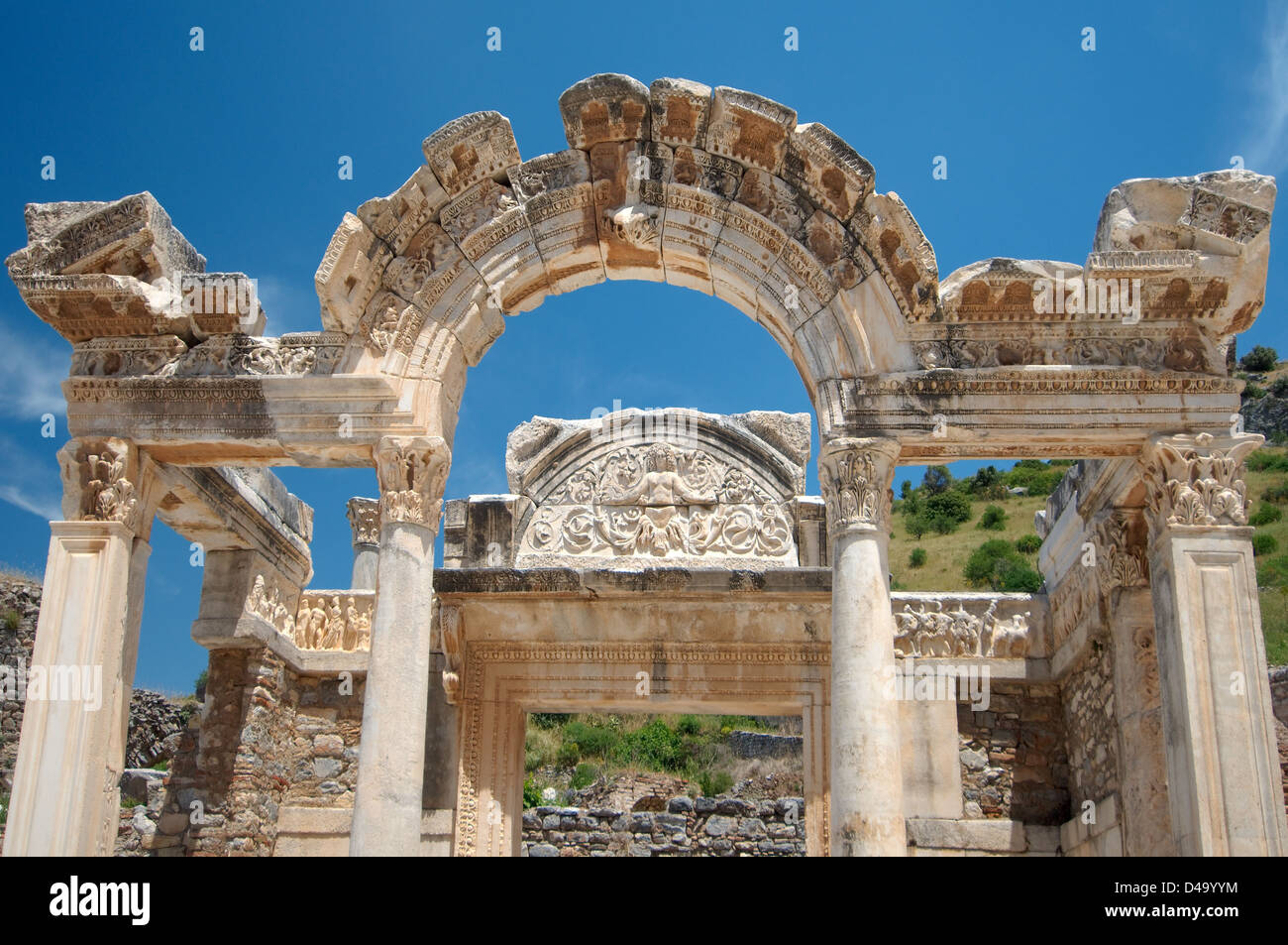 Antique city of Ephesus, Efes, Turkey, Western Asia Stock Photo - Alamy