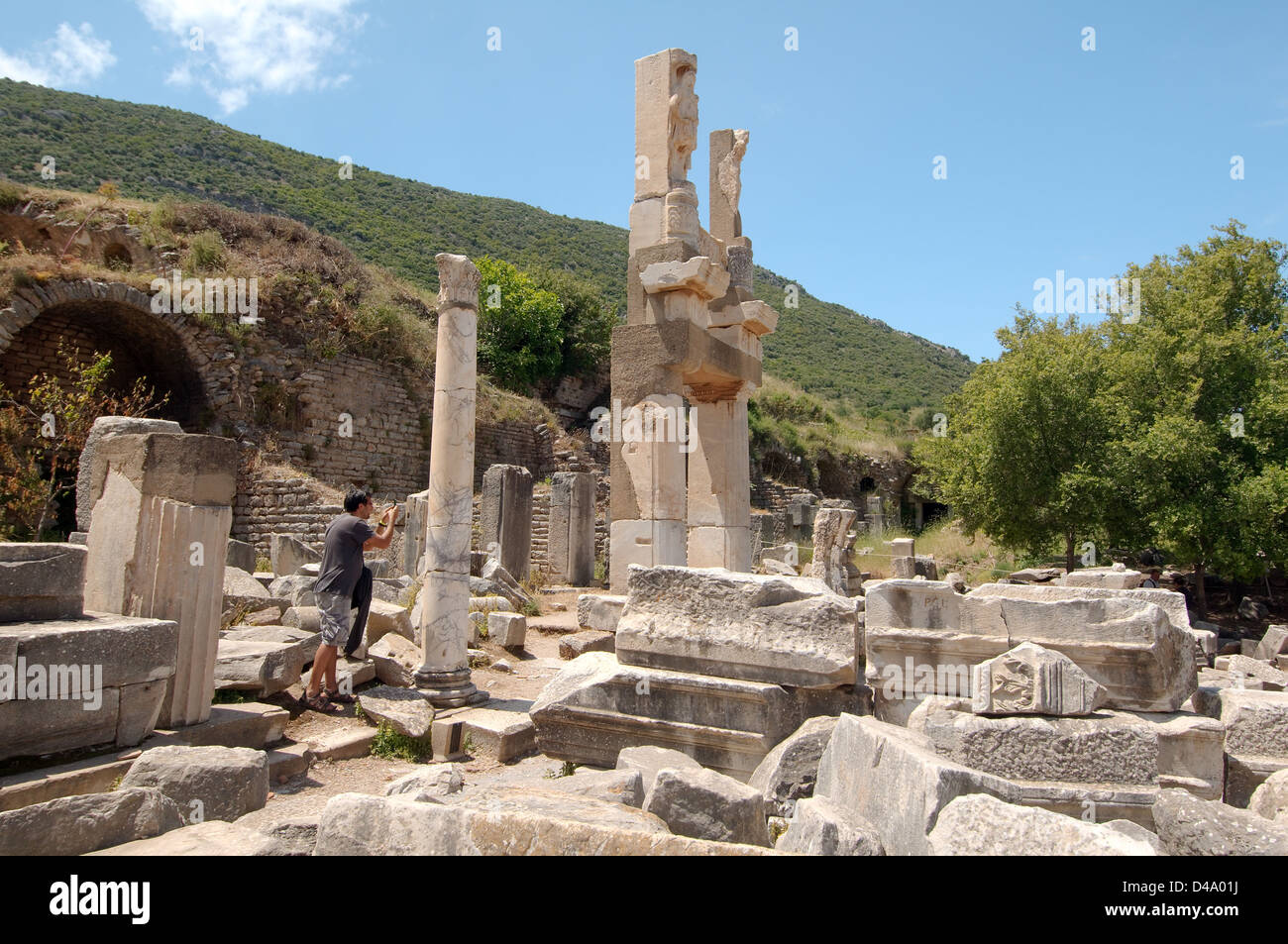 Antique city of Ephesus, Efes, Turkey, Western Asia Stock Photo - Alamy