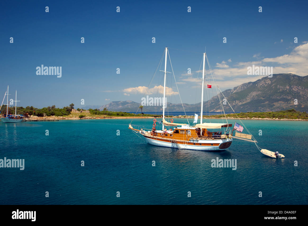 Cleopatra island (Sedir Island), Aegean Sea, Turkey Stock Photo - Alamy