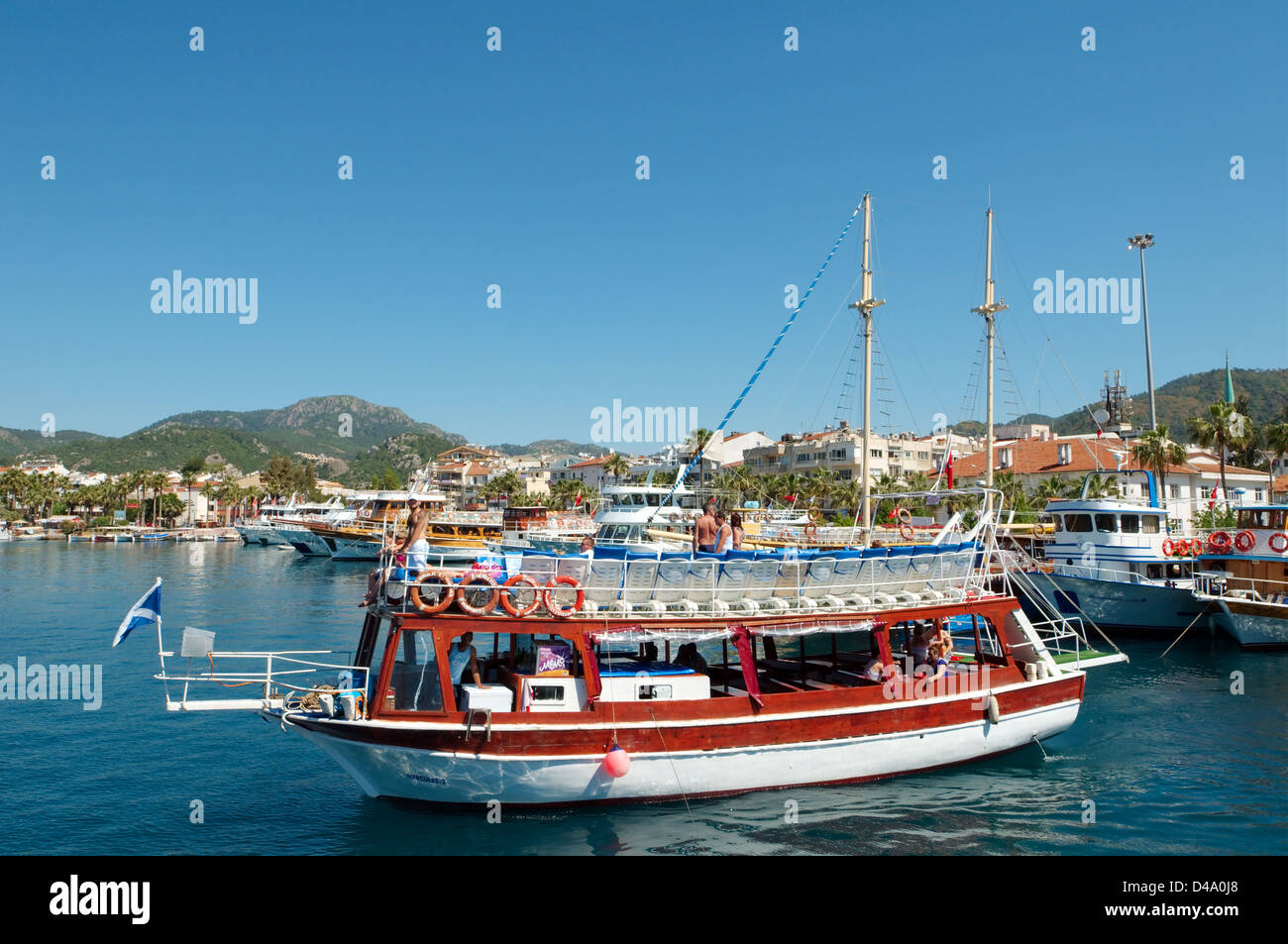 Harbour, Marmaris, Muğla Province, Turkey Stock Photo - Alamy