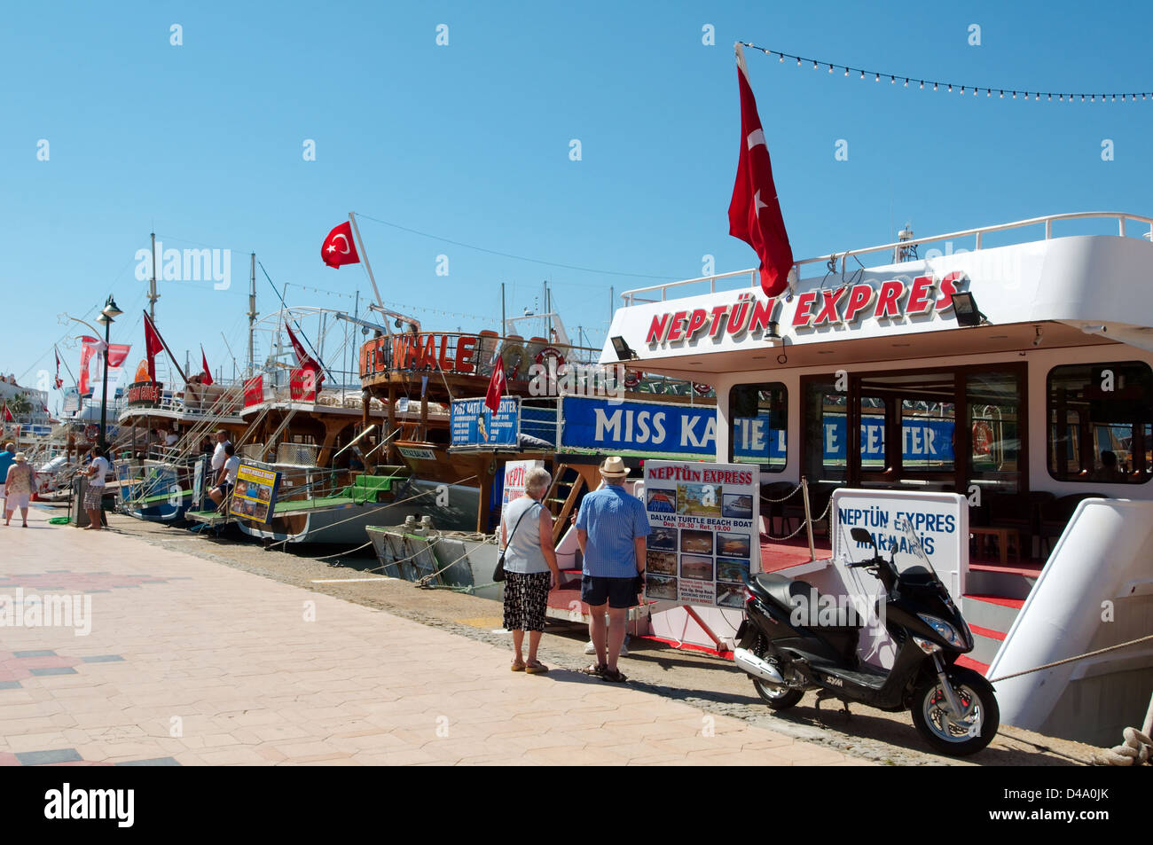 Harbour, Marmaris, Muğla Province, Turkey Stock Photo - Alamy
