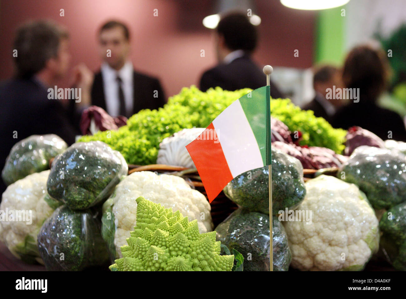 Berlin, Germany, Italy booth at Fruit Logistica 2011 Stock Photo - Alamy