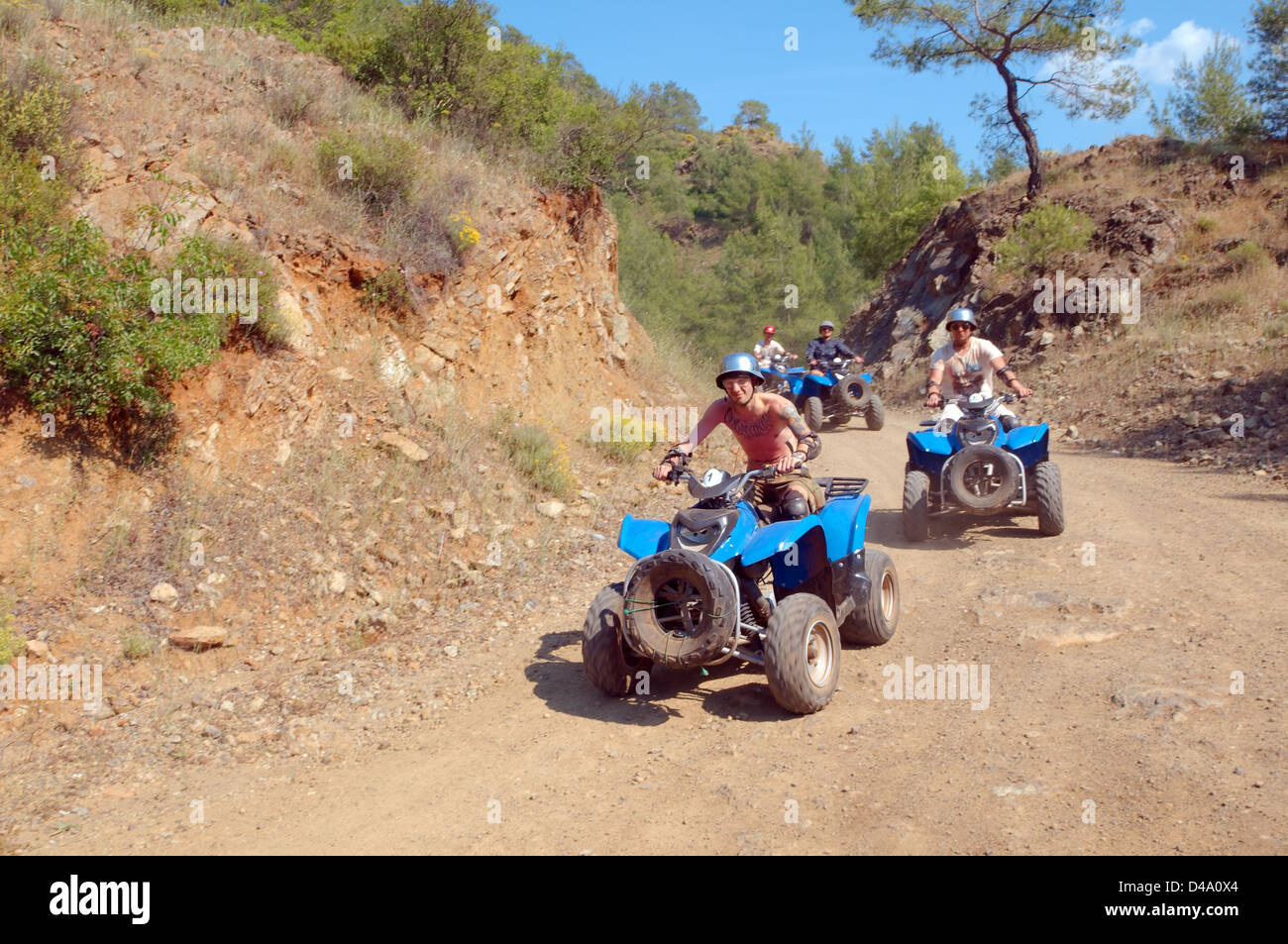 quad bike in Marmaris, Turkey, Western Asia Stock Photo - Alamy