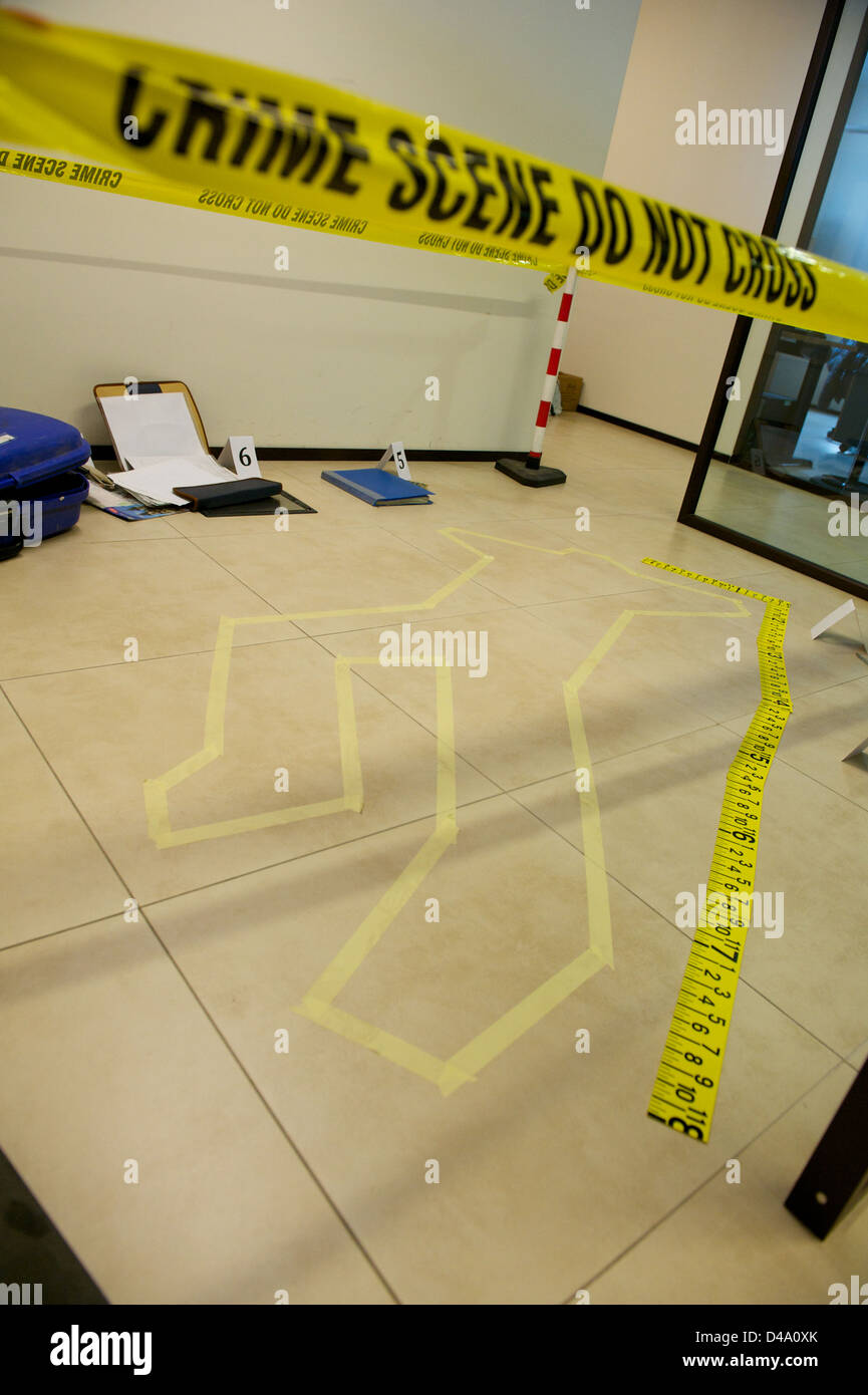 Crime scene Investigations Stock Photo - Alamy