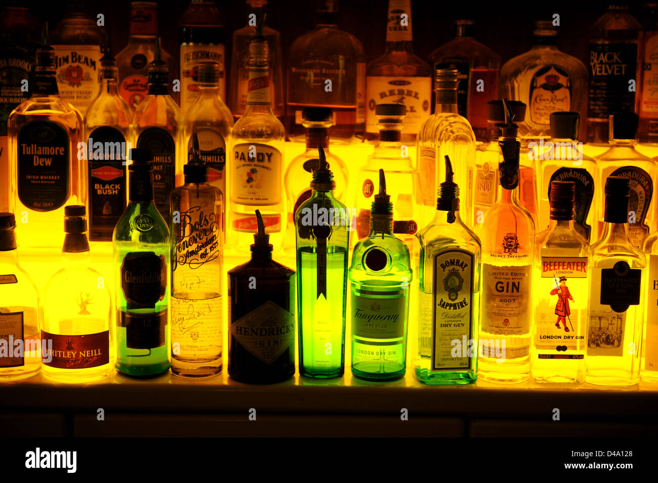 Berlin, Germany, spirits in a Berlin bar Stock Photo - Alamy