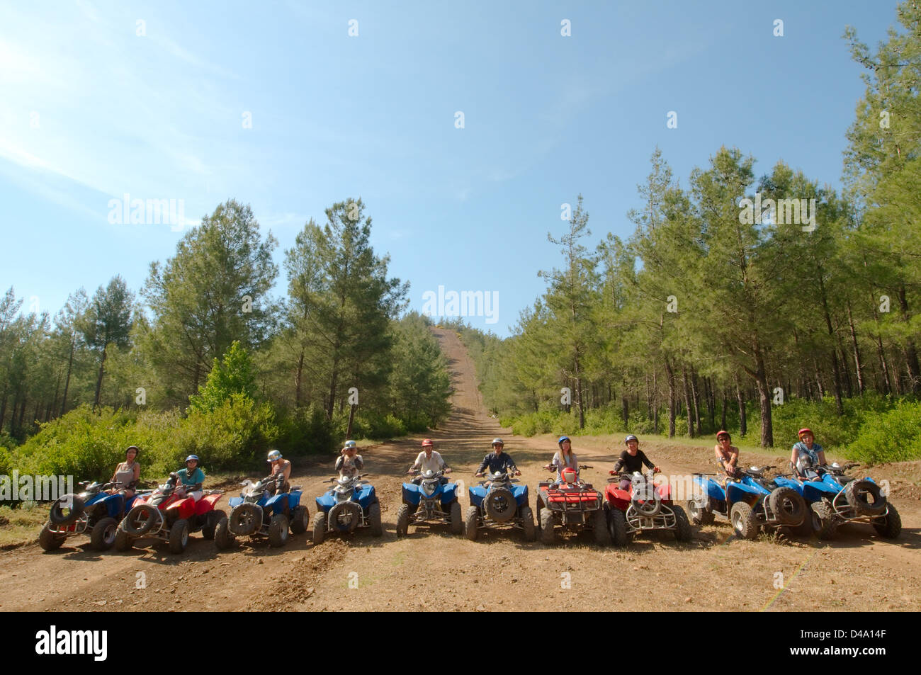 quad bike in Marmaris, Turkey, Western Asia Stock Photo - Alamy