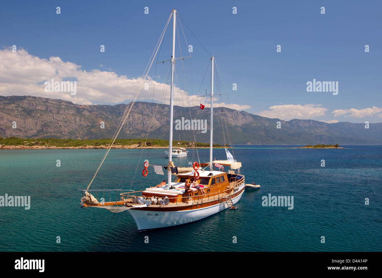 Cleopatra island (Sedir Island), Aegean Sea, Turkey Stock Photo - Alamy