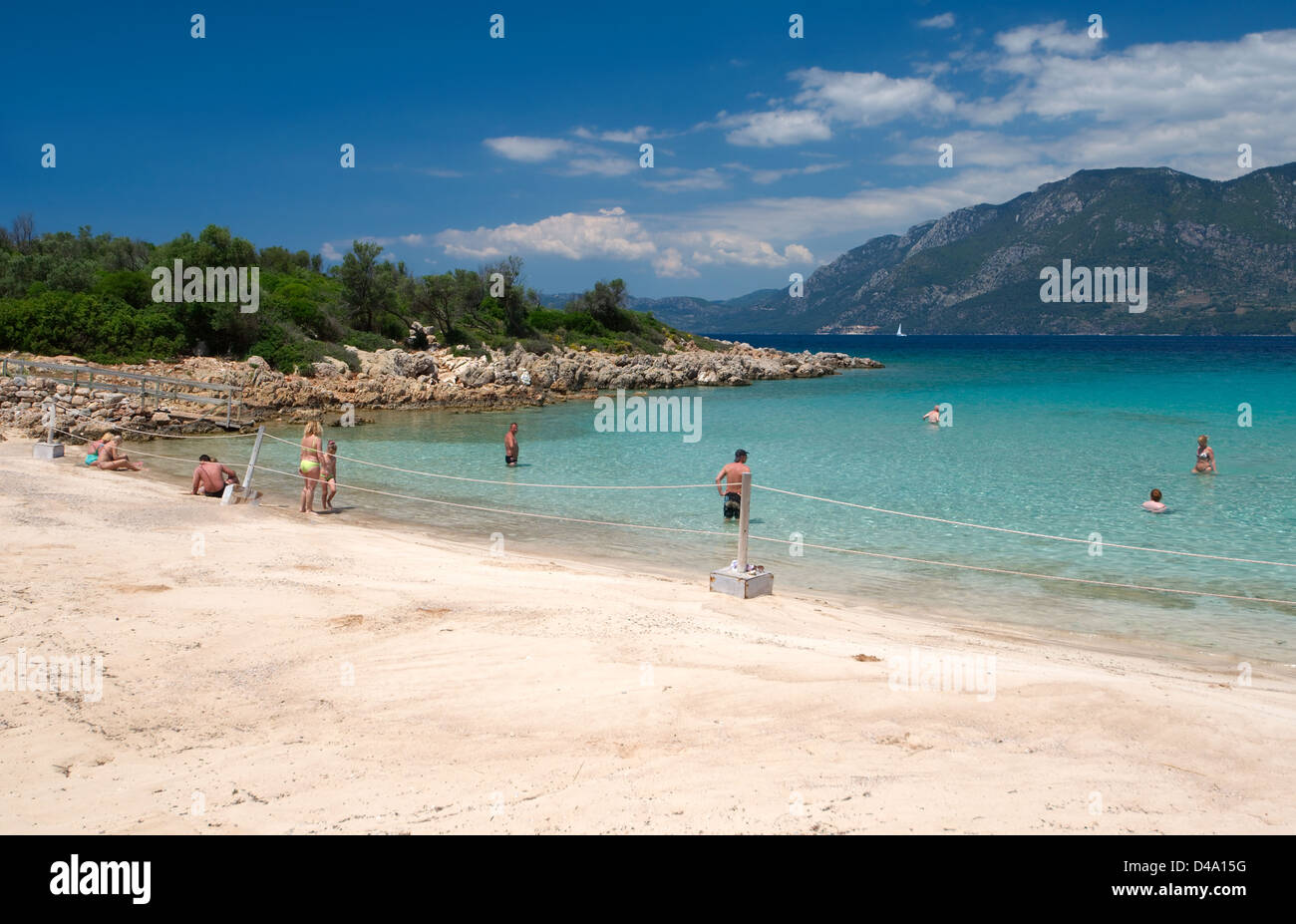 Cleopatra island (Sedir Island), Aegean Sea, Turkey Stock Photo - Alamy