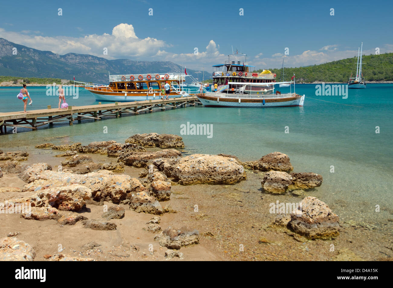 Cleopatra island (Sedir Island), Aegean Sea, Turkey Stock Photo - Alamy
