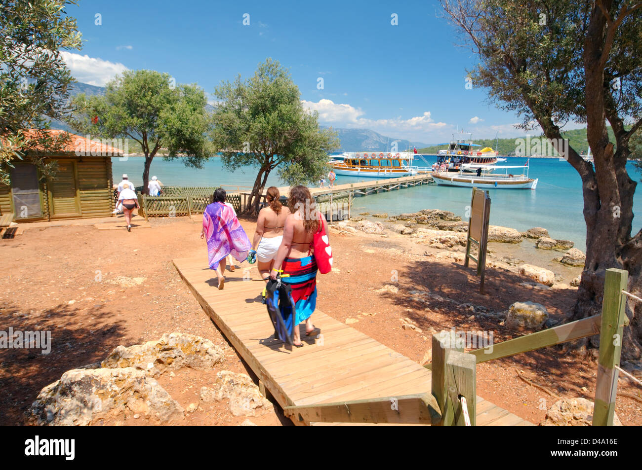 Cleopatra island (Sedir Island), Aegean Sea, Turkey Stock Photo - Alamy