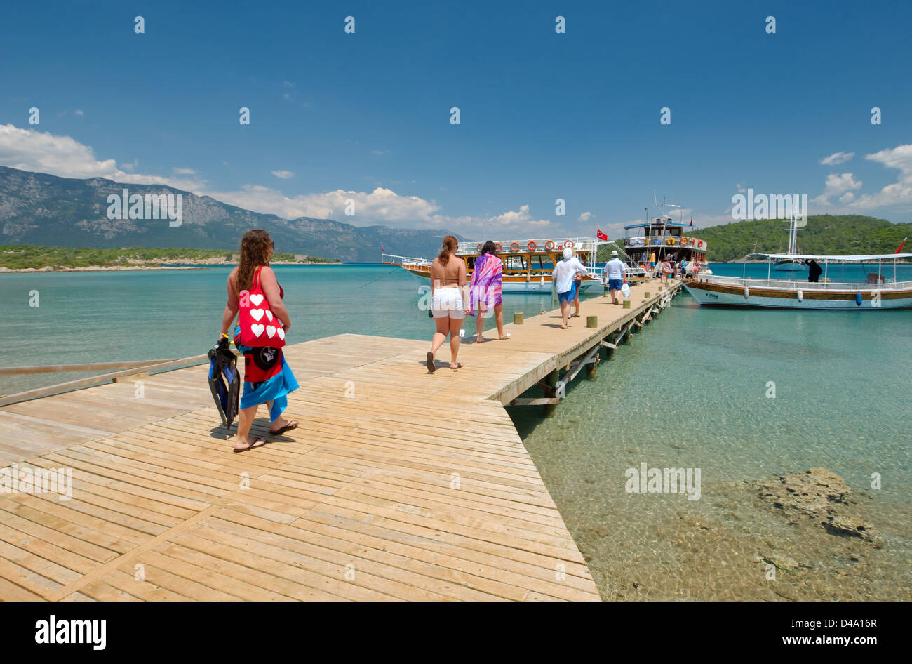 Cleopatra island (Sedir Island), Aegean Sea, Turkey Stock Photo - Alamy