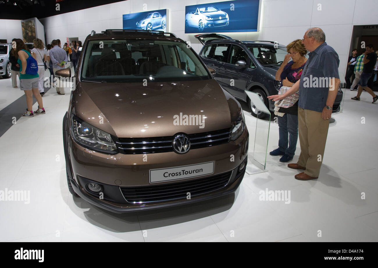 Barcelona, Spain, the International Motor Show in Barcelona Stock Photo ...